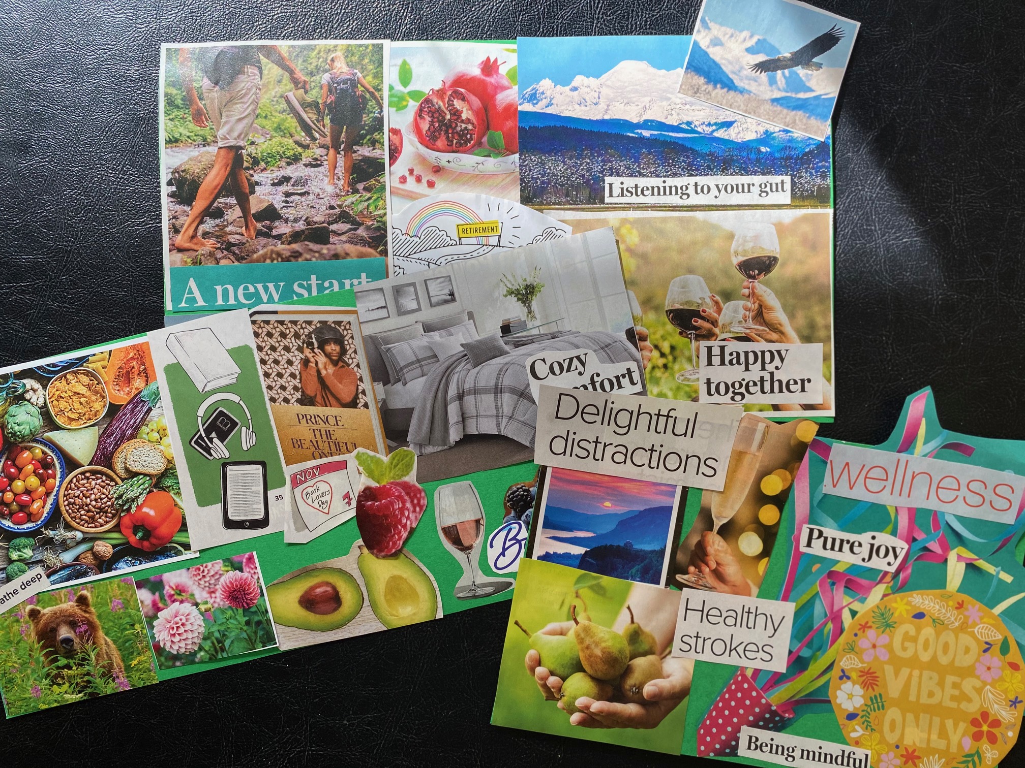 A Checkup in Self-Care – Creating Collages – Lori Koidahl
